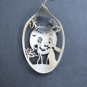 Tim Burton's Corpse Bride Necklace, Spoon Necklace for Women, Corpse ...