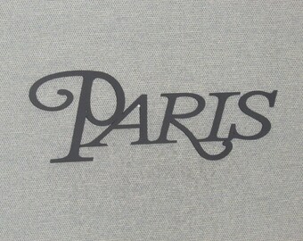 Paris word | Etsy