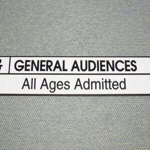 RATED G GENERAL AUDIENCE Movie Home Theater Sign - Etsy