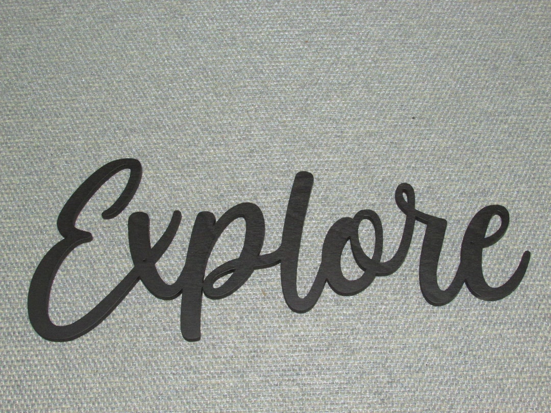Explore Wall Word, Size and Colors to Choose From, Free Shipping - Etsy