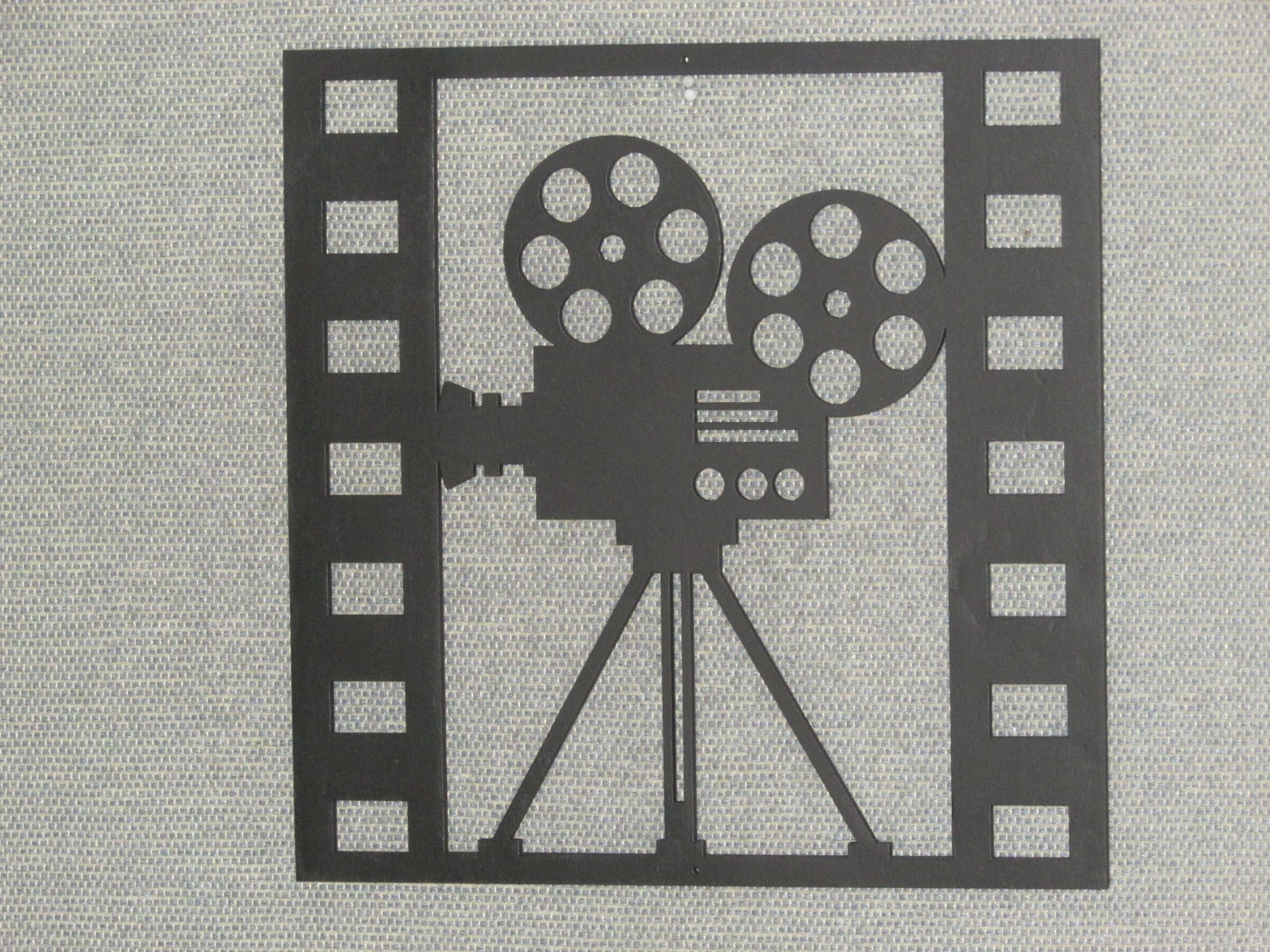 Movie Camera Film Strip Wood Hanging Sign Art Decor Movie Reel | Etsy