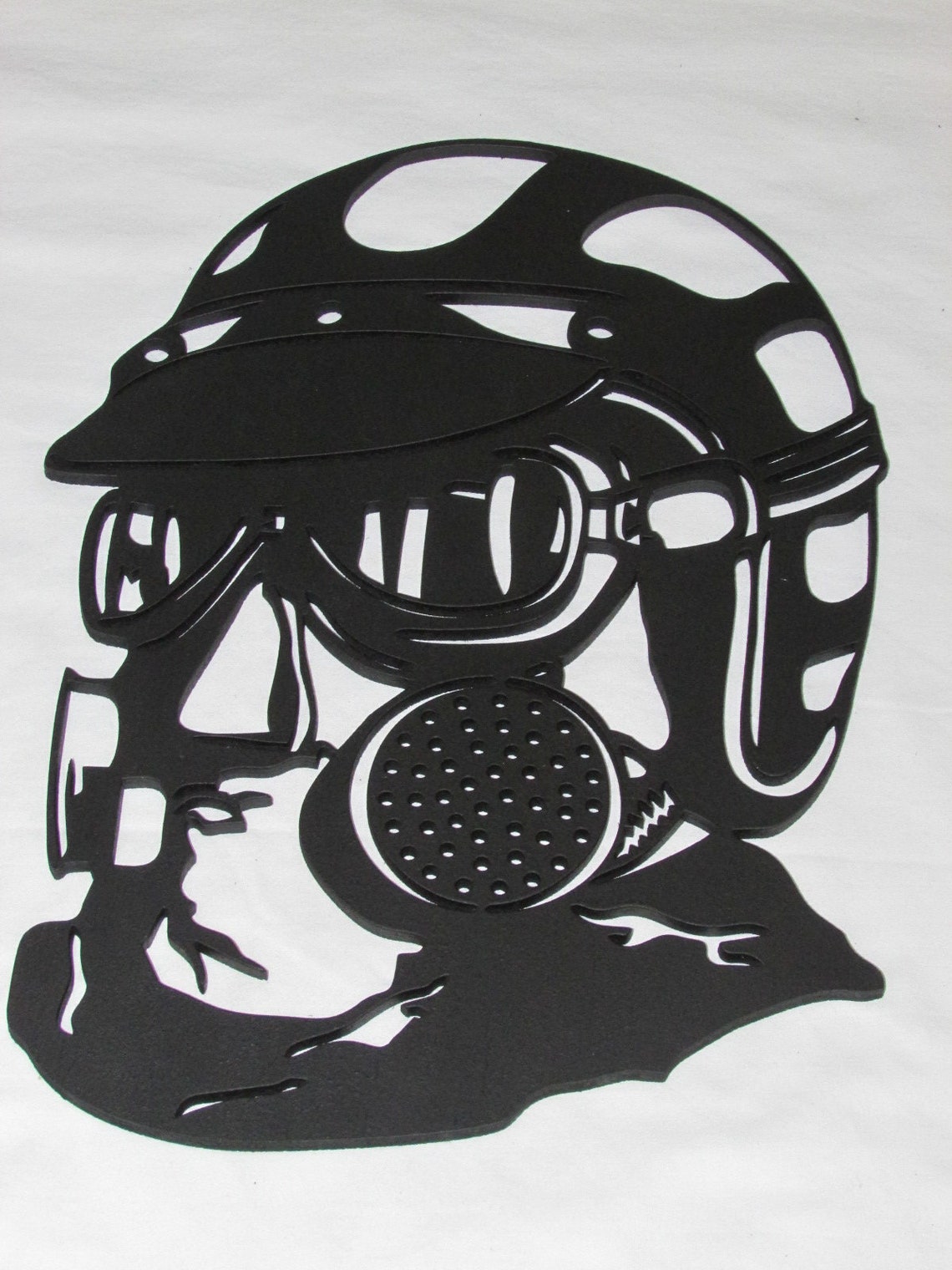 Vintage Nitro Style Drag Race Helmet and Mask Dragster Wall | Etsy