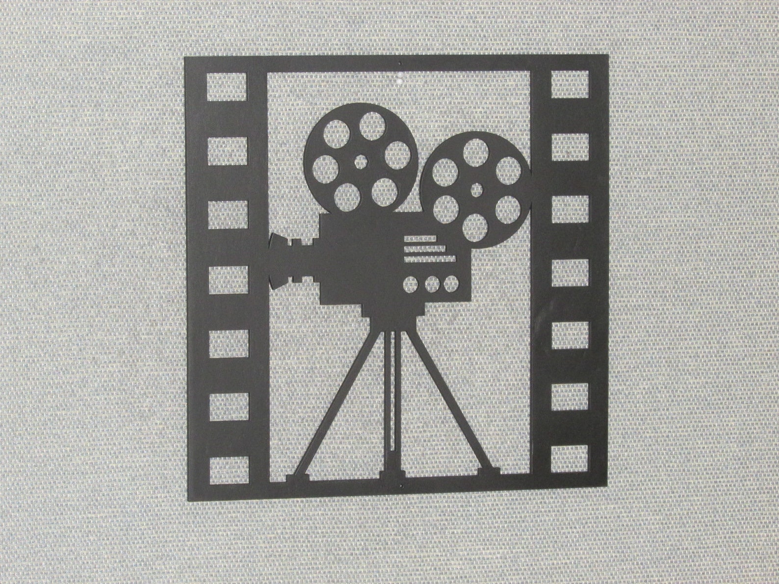 Movie Camera Film Strip Wood Hanging Sign Art Decor Movie Reel | Etsy