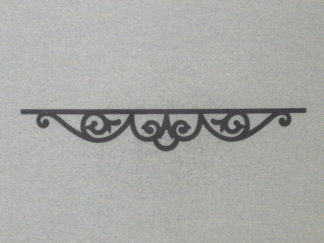 Decorative Wood 24" Scroll Crown, Decor Wall Art - Etsy