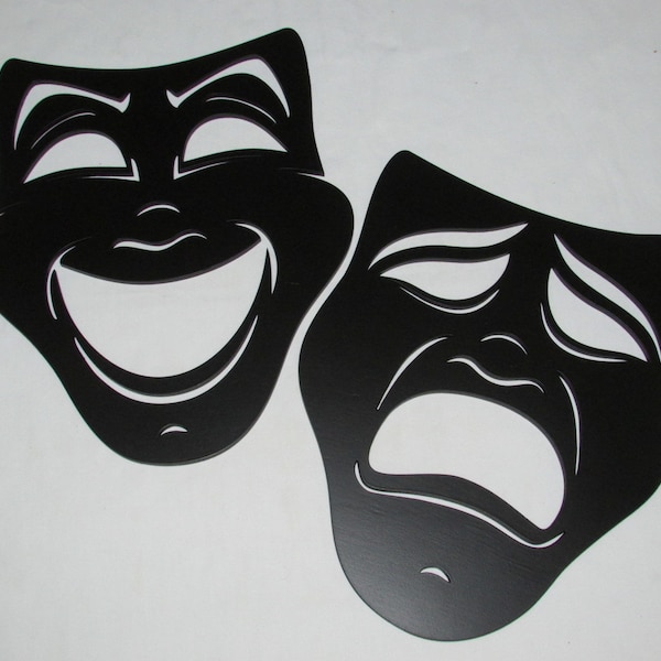 Comedy Tragedy Masks - Etsy