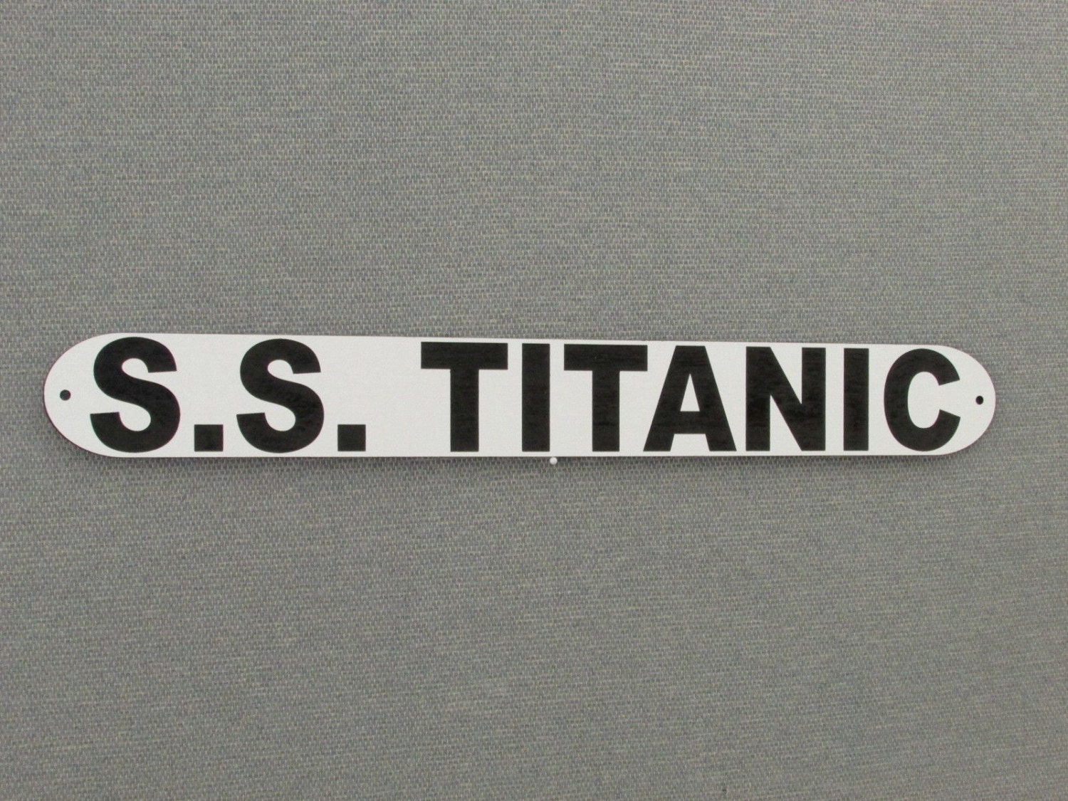 S S Titanic Sign S.S. Titanic 24 Wall Sign Man cave SS | Etsy
