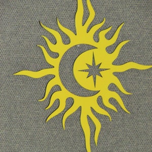 Southwestern Sun Moon and Star Aztec Wall Art Decor. Wacky Sun Choice ...