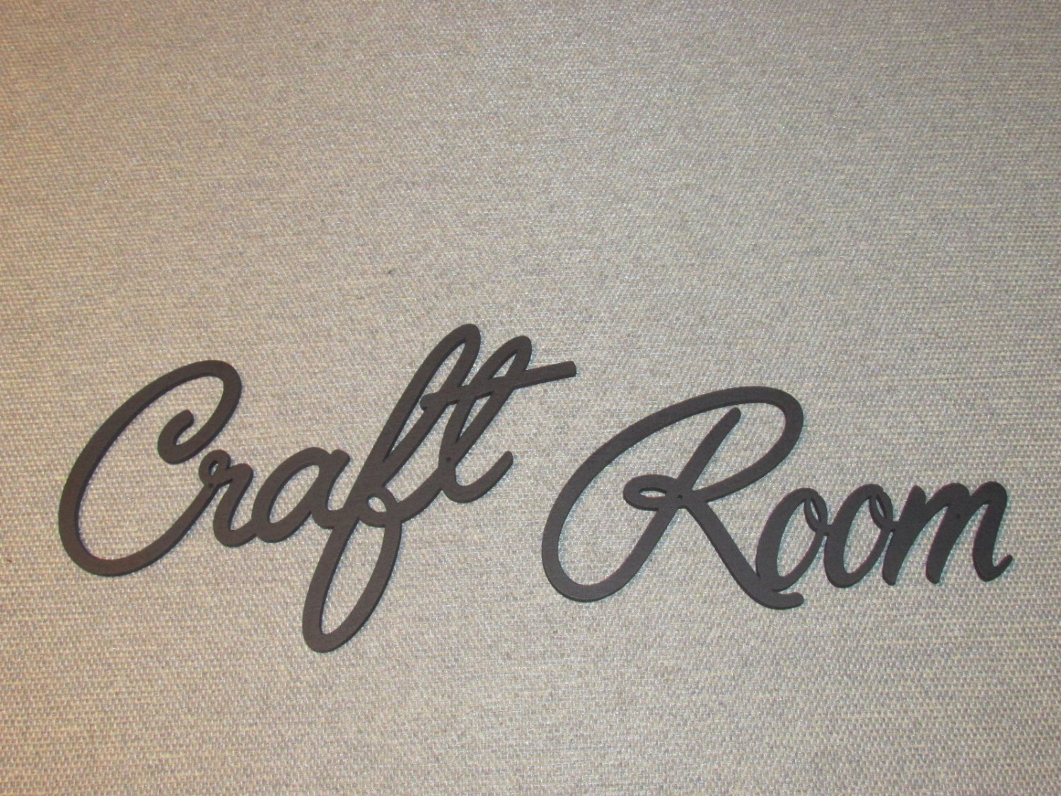 Craft Room Wood Wall Words Art Decor Sew | Etsy