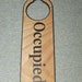 Vacant / Occupied Room Double Sided Reversible Hanging Sign, Rustic ...