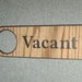 Vacant / Occupied Room Double Sided Reversible Hanging Sign, Rustic ...