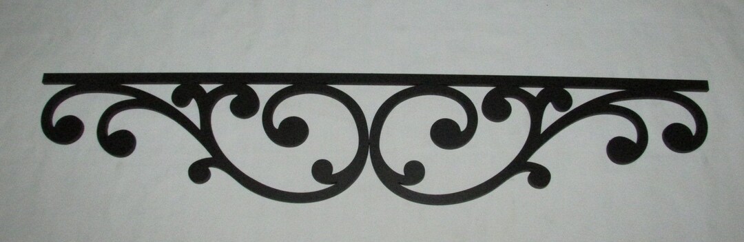 Decorative Wood 24" Scroll Crown Type 2, Decor Wall Art - Etsy