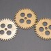 12 Custom Laser Cut 2 Wood Wooden Gears Gear COG Steampunk Wall Art ...