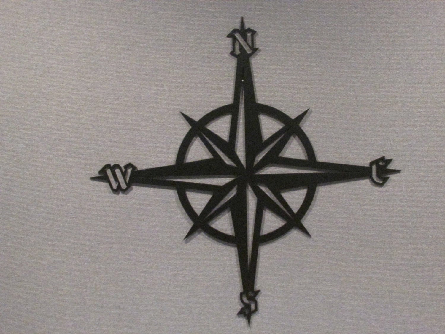 Large Nautical Compass Rose Wall Hanging Art Decor | Etsy