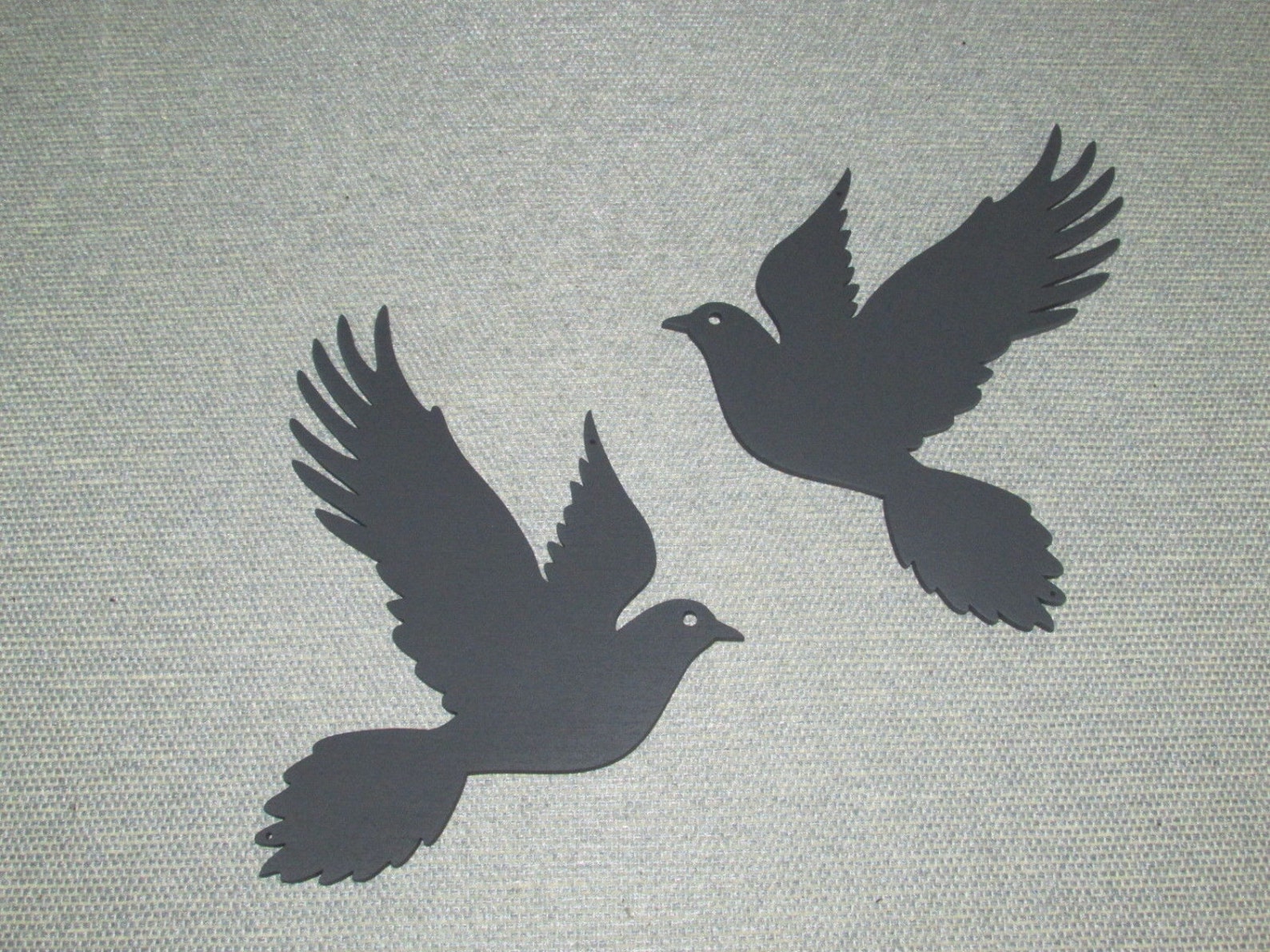 Pair of Doves Wood Wall Art Decor - Etsy