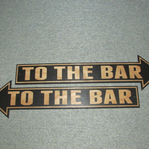 Rustic Bar Sign - Etsy