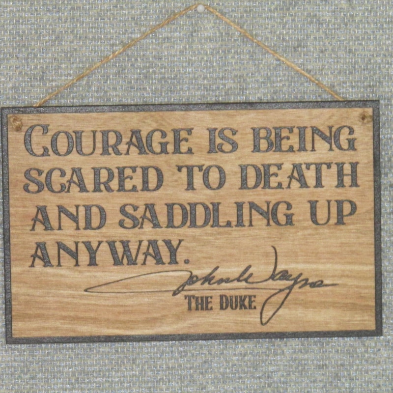 Courage Sign - Etsy
