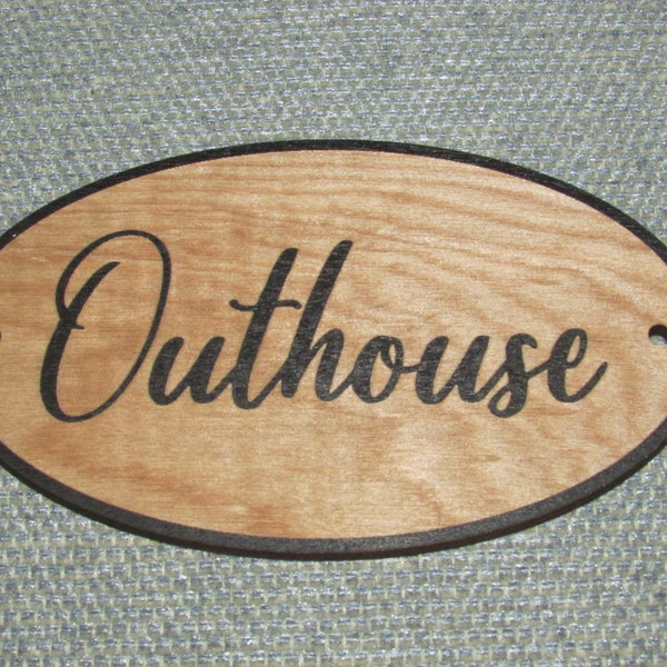 Outhouse Signs - Etsy