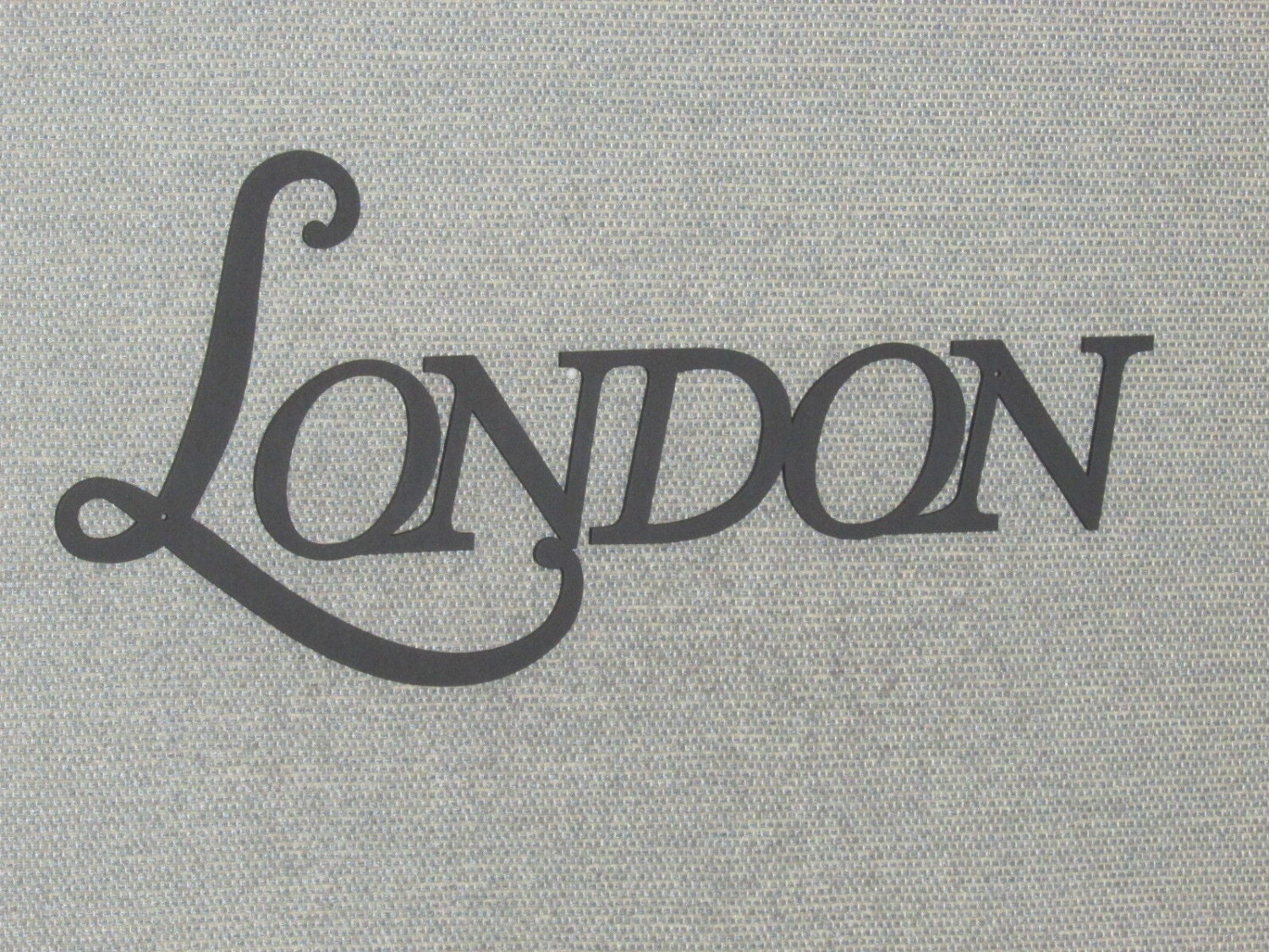 16 London Wood Wall Word Decor Art Sign | Etsy