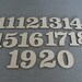 Unfinished 4 Laser Cut Wood Numbers 1 Through 20 Wedding Table - Etsy