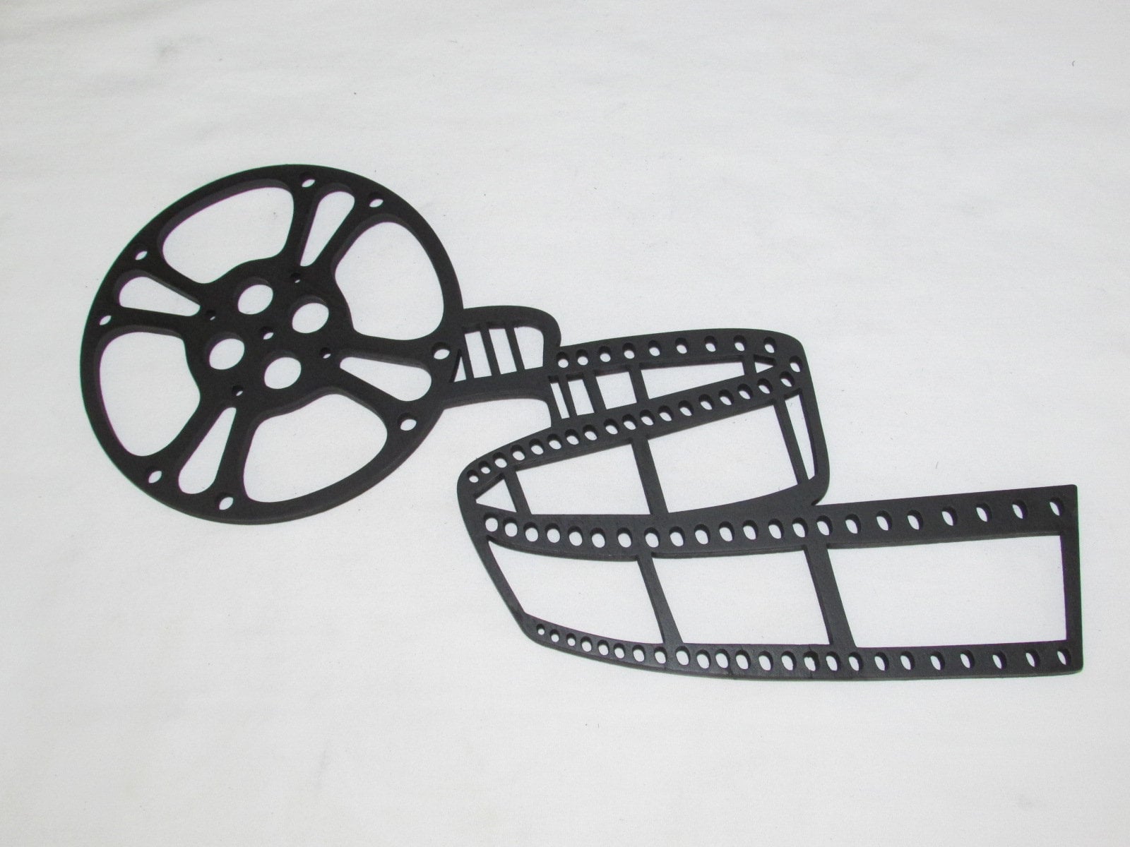 Wooden Movie Reel With Film Strip Cinema Theater Wall Decor - Etsy Canada