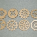 Group 4 Includes 8 3 Custom Wood Wooden Gears Gear COG - Etsy