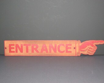 Pointing Finger Sign | Etsy