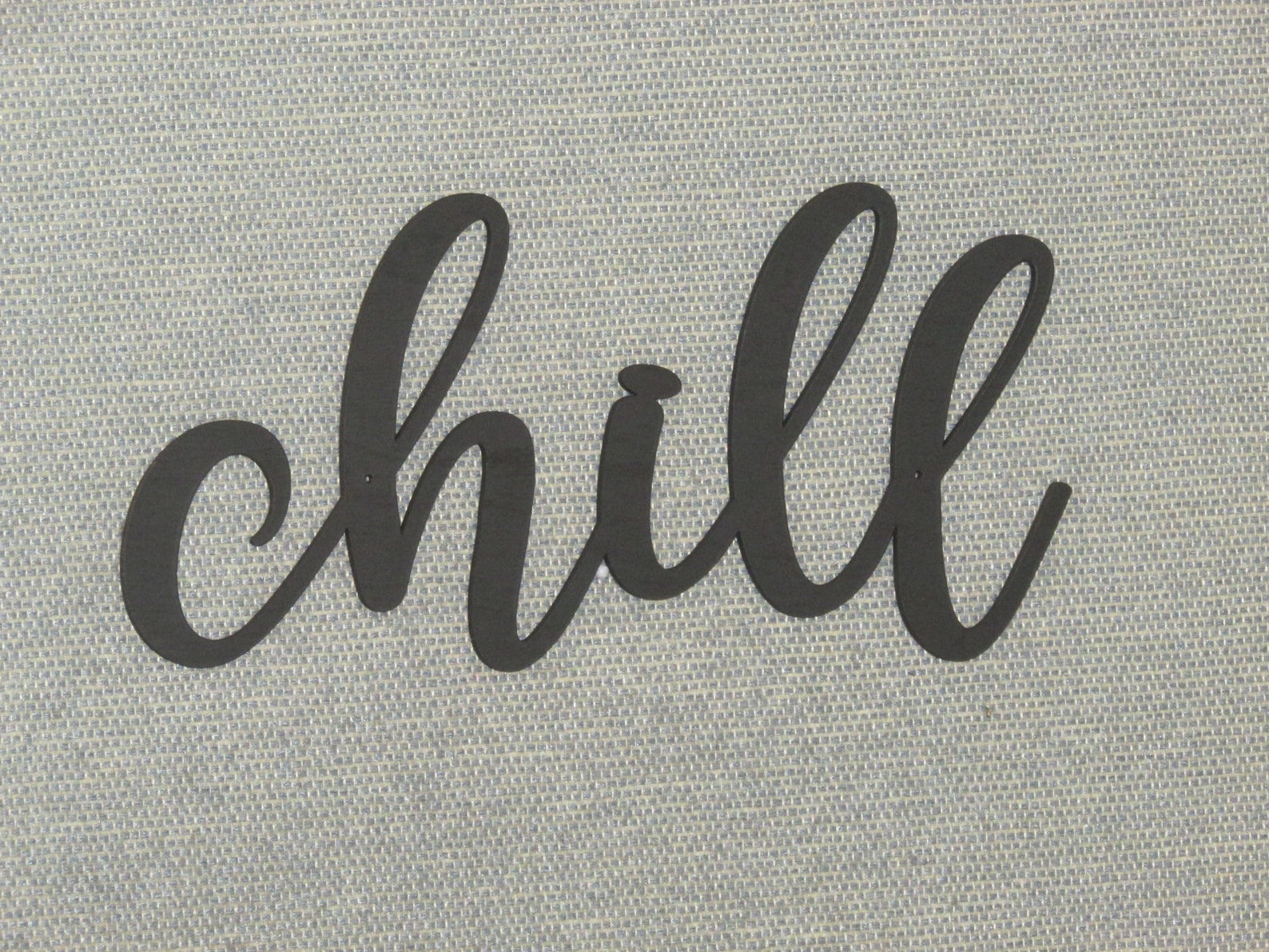 Chill Wall Word Wood Style # 2 Art Accent Decor Sign - Etsy