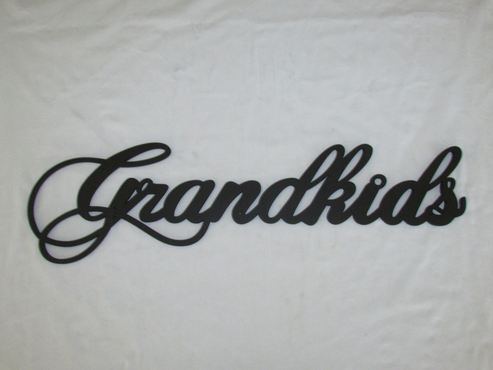 Grandkids Wood Wall Word Art Decor Grand Kids - Etsy