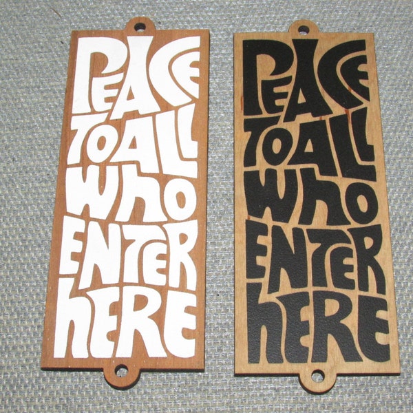 Enter Here Sign - Etsy