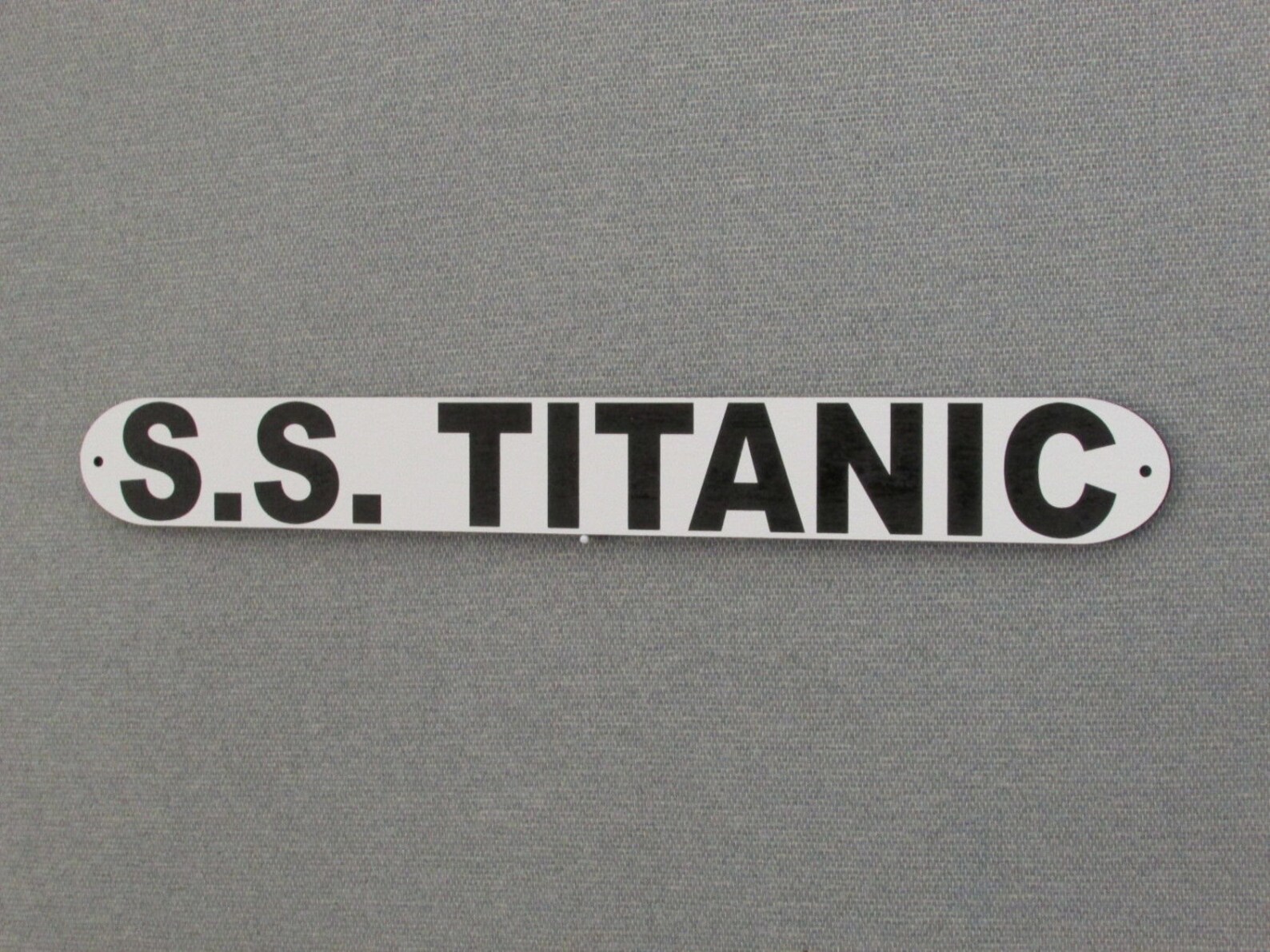 S S Titanic Sign S.S. Titanic 24 Wall Sign Man Cave SS | Etsy