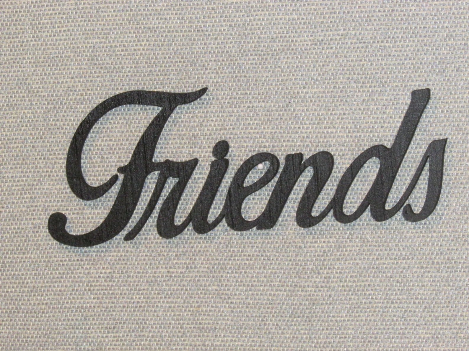 Friends Wall Word Art Decor Wall Hanging - Etsy
