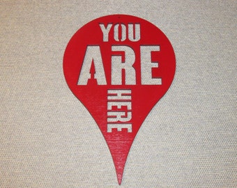You Are Here Sign | Etsy