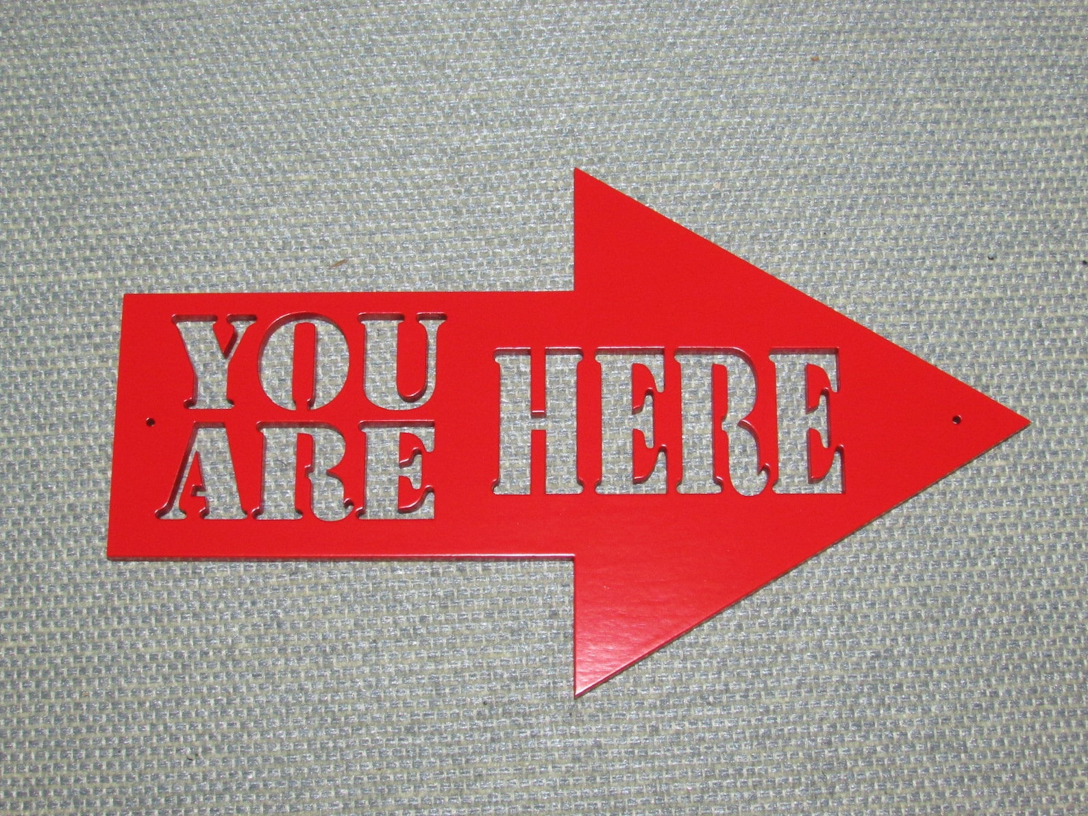 YOU ARE HERE Arrow, Choose Right or Left Arrow Direction, Choice of ...