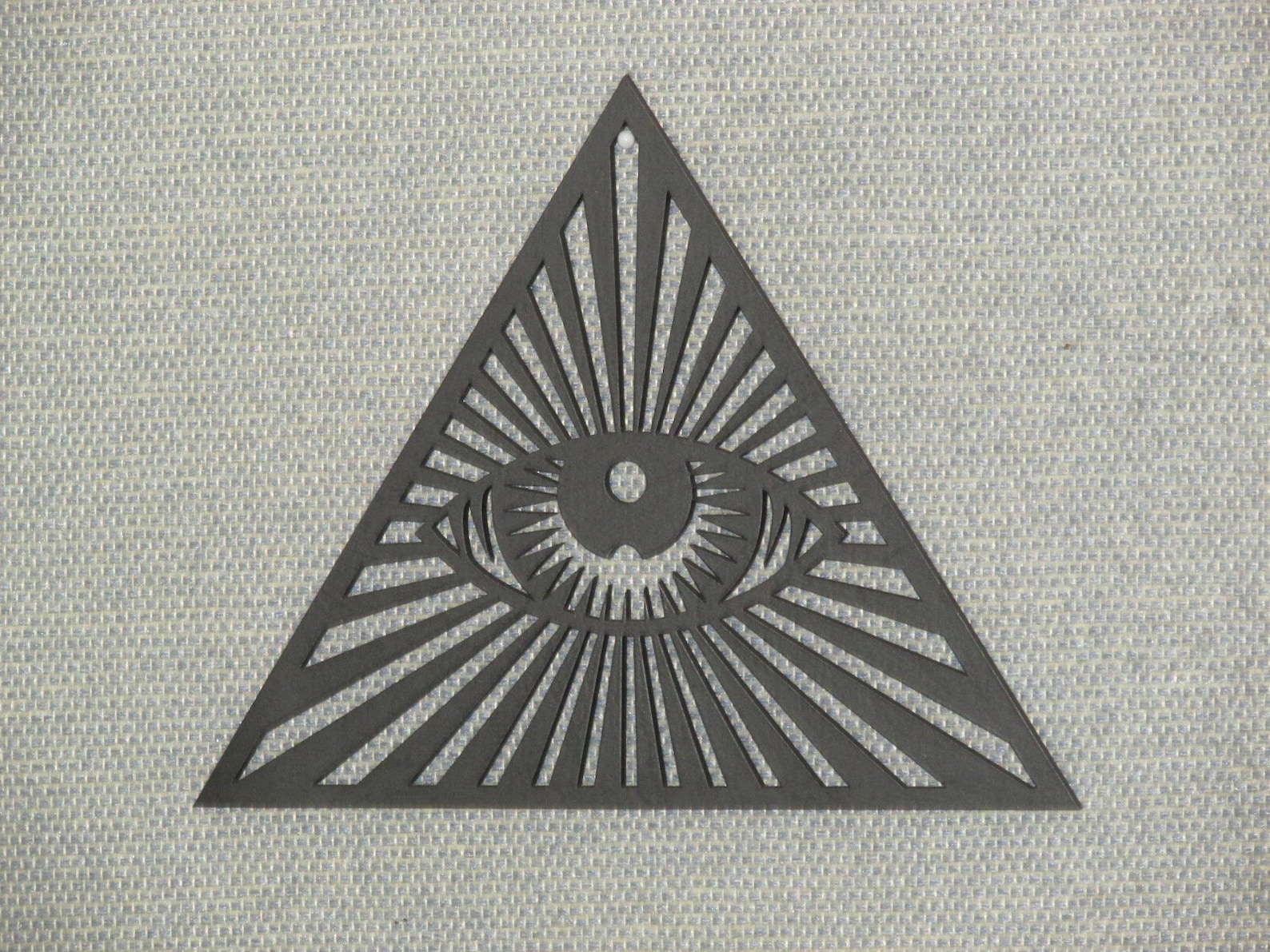 All Seeing Eye Triangle, Eye of Providence Wall Art - Etsy