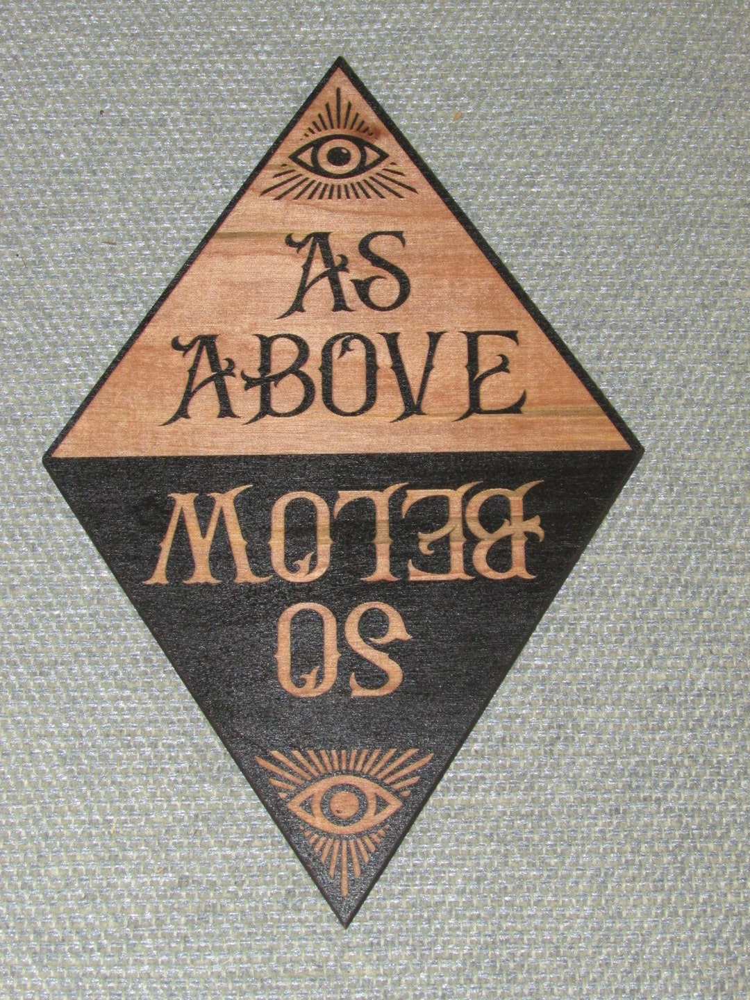 As Above so Below Wall Art Decor - Etsy