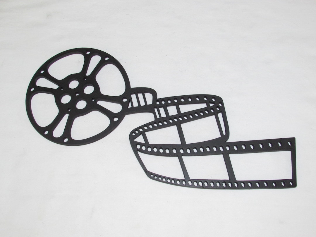 Wooden Movie Reel With Film Strip Cinema Theater Wall Decor Art - Etsy