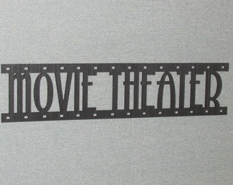 Large Wall Movie Ticket Wall Art Admit One Theater Sign Art | Etsy