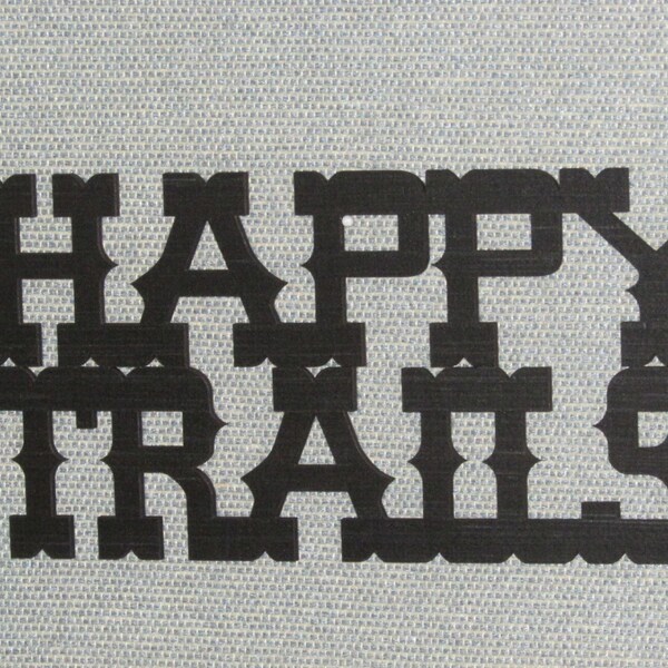Happy Trails Party - Etsy