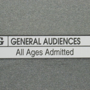 RATED G GENERAL AUDIENCE Movie Home Theater Sign - Etsy