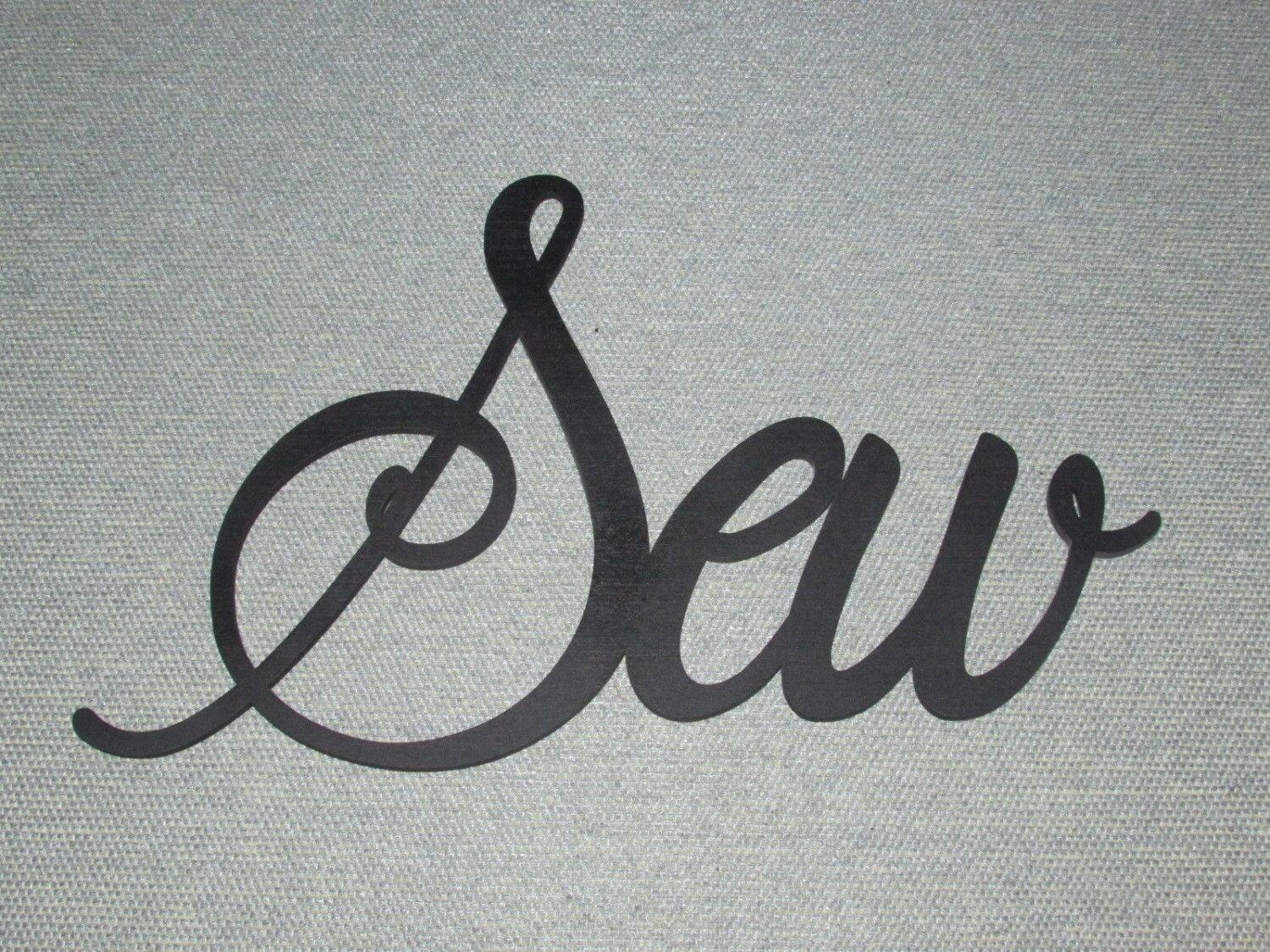 Large SEW Custom Made Wood Wall Decor Sign Sewing Room Art - Etsy