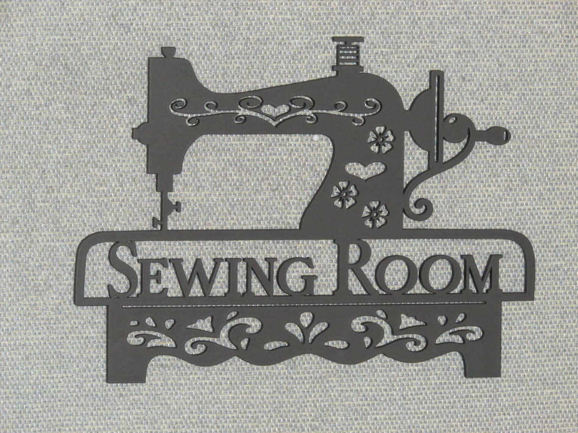 Cute Custom Sewing Room Sewing Machine Wall Decor Sign Sewing - Etsy