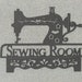Cute Custom Sewing Room Sewing Machine Wall Decor Sign Sewing Room Art ...