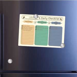 Chore Chart Daily Printable Checklist for Kids, Farm or Ranch Theme ...