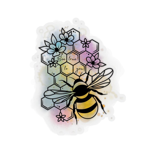 Bee Sticker - Etsy