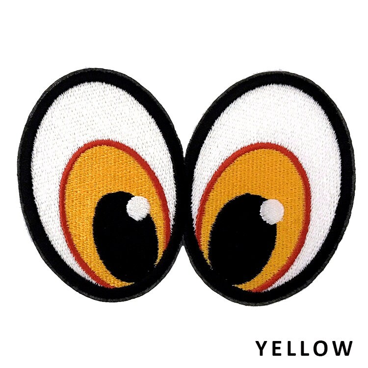 Eyes/embroidery Eye Design/cartoon Eyes/patch/plush - Etsy
