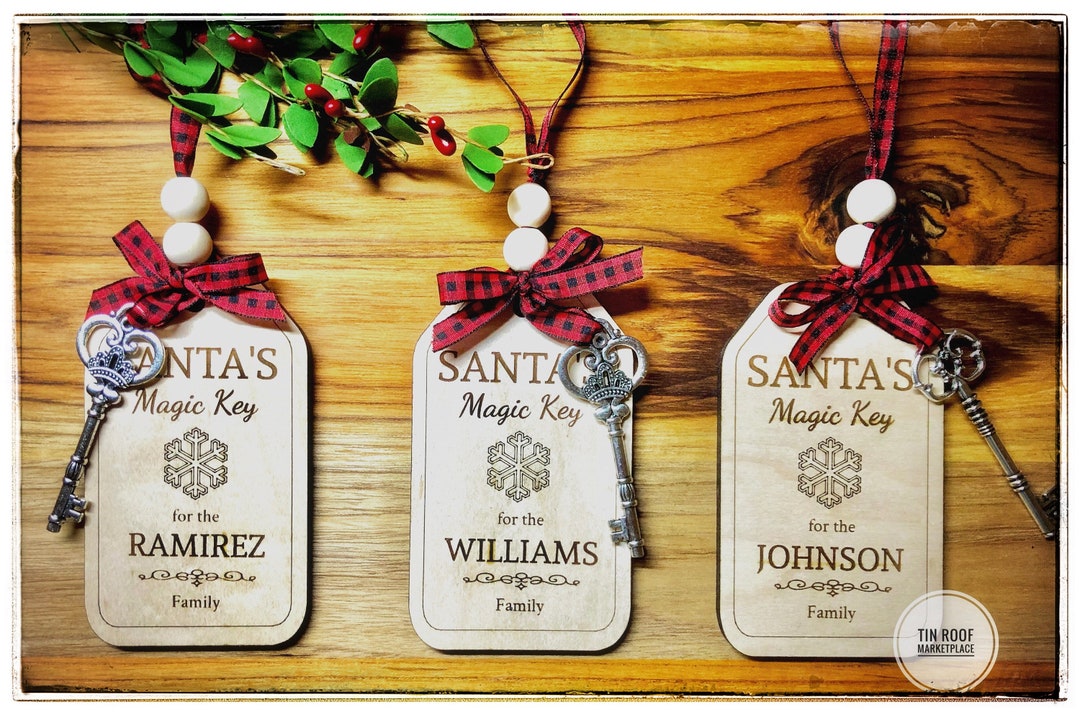 SVG File, Santa Magic Key SVG, - Etsy