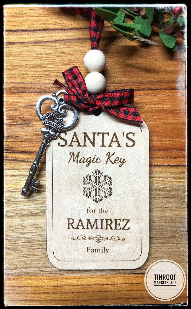 SVG File, Santa Magic Key SVG, - Etsy
