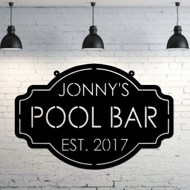 Personalized Bar Signs - Etsy