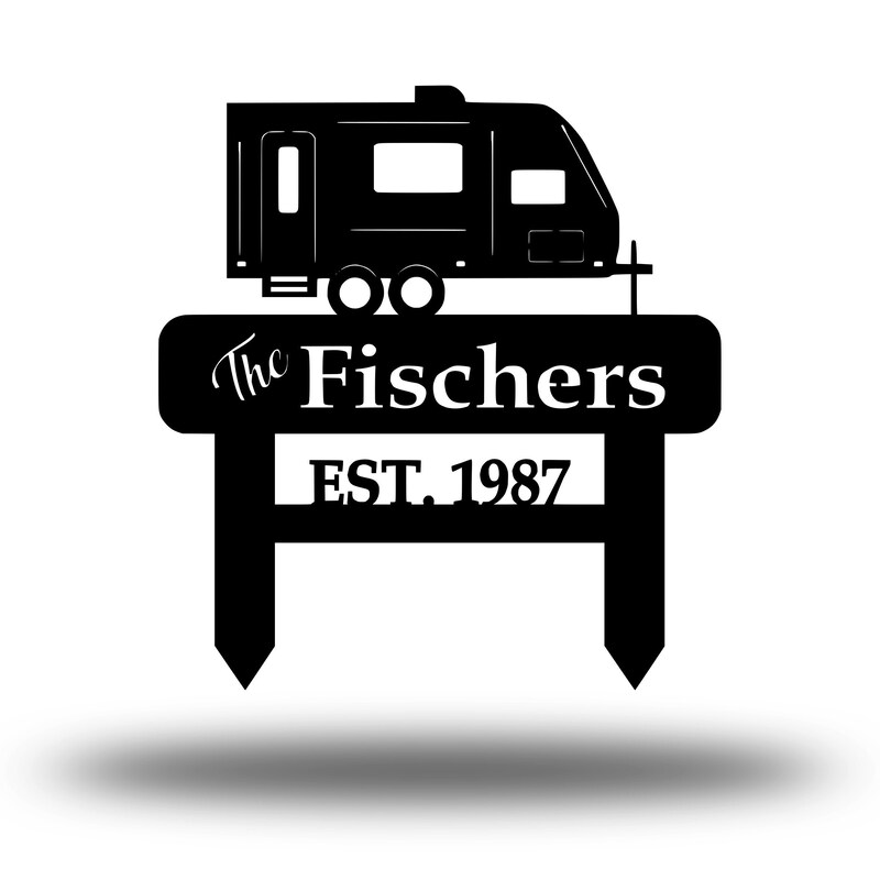 Camper Signs Personalized - Etsy