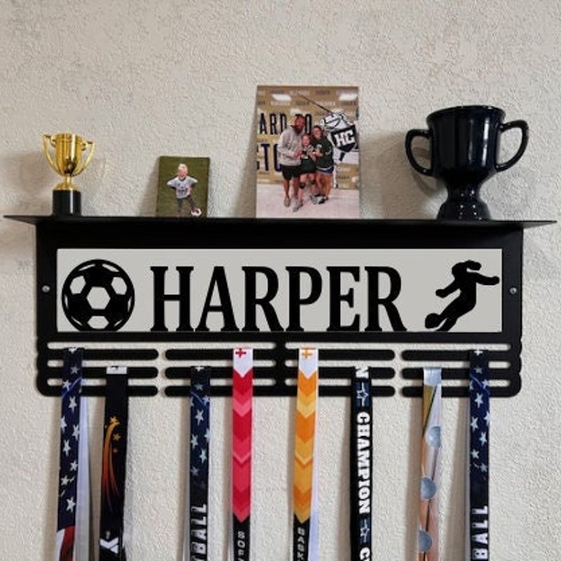 Soccer Name Metal Sign - Etsy